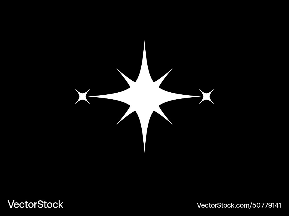 Basic graphics sticker set Royalty Free Vector Image