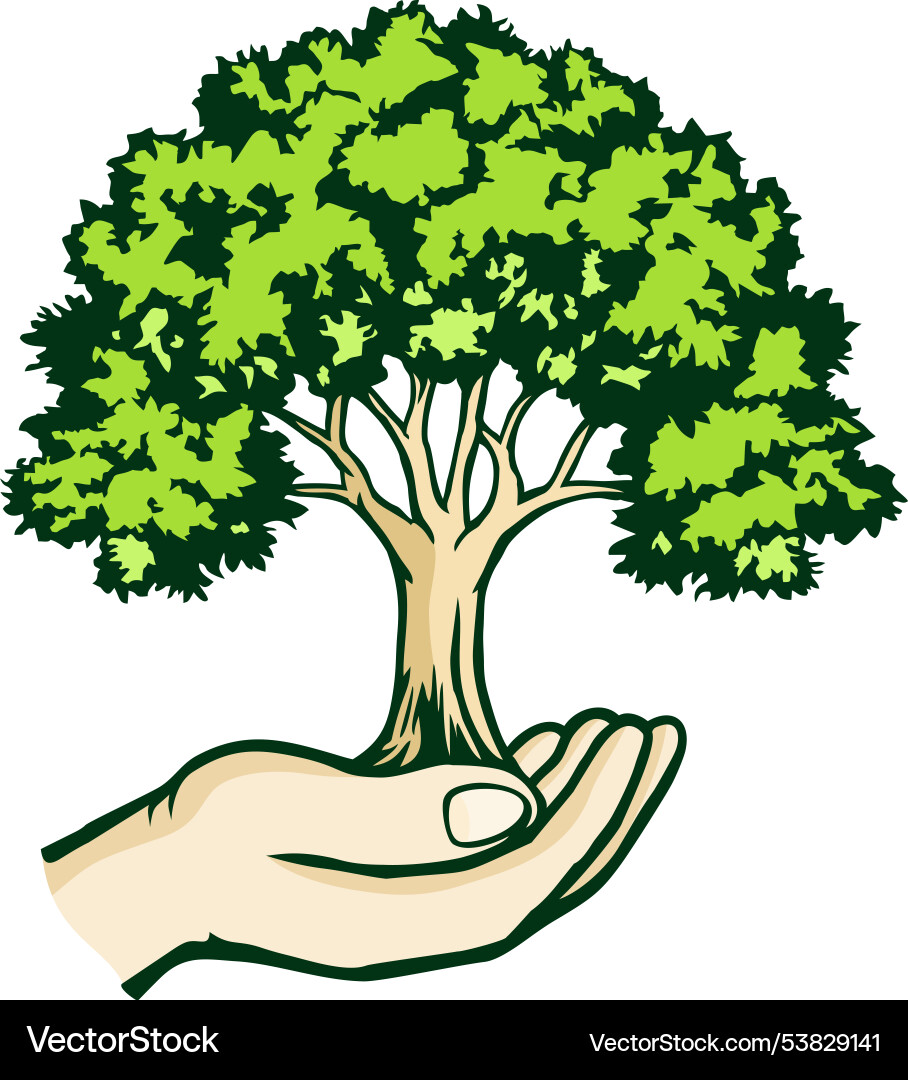 Tree care Royalty Free Vector Image - VectorStock