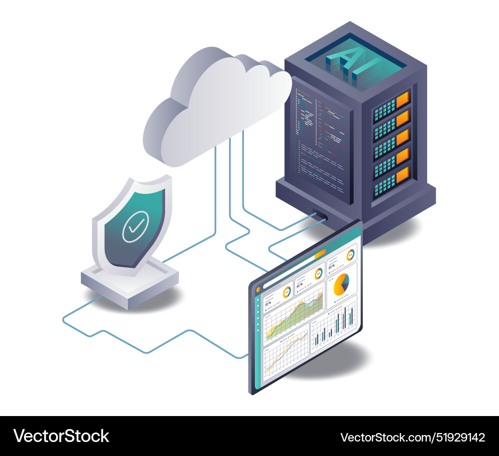 Artificial intelligence analyzes cloud server data