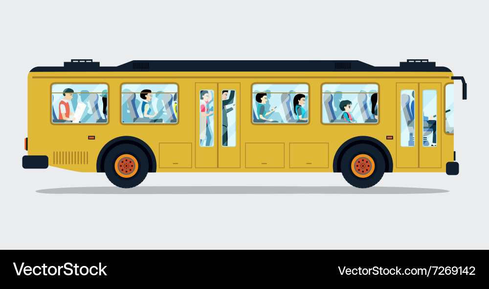 Bus Royalty Free Vector Image - VectorStock