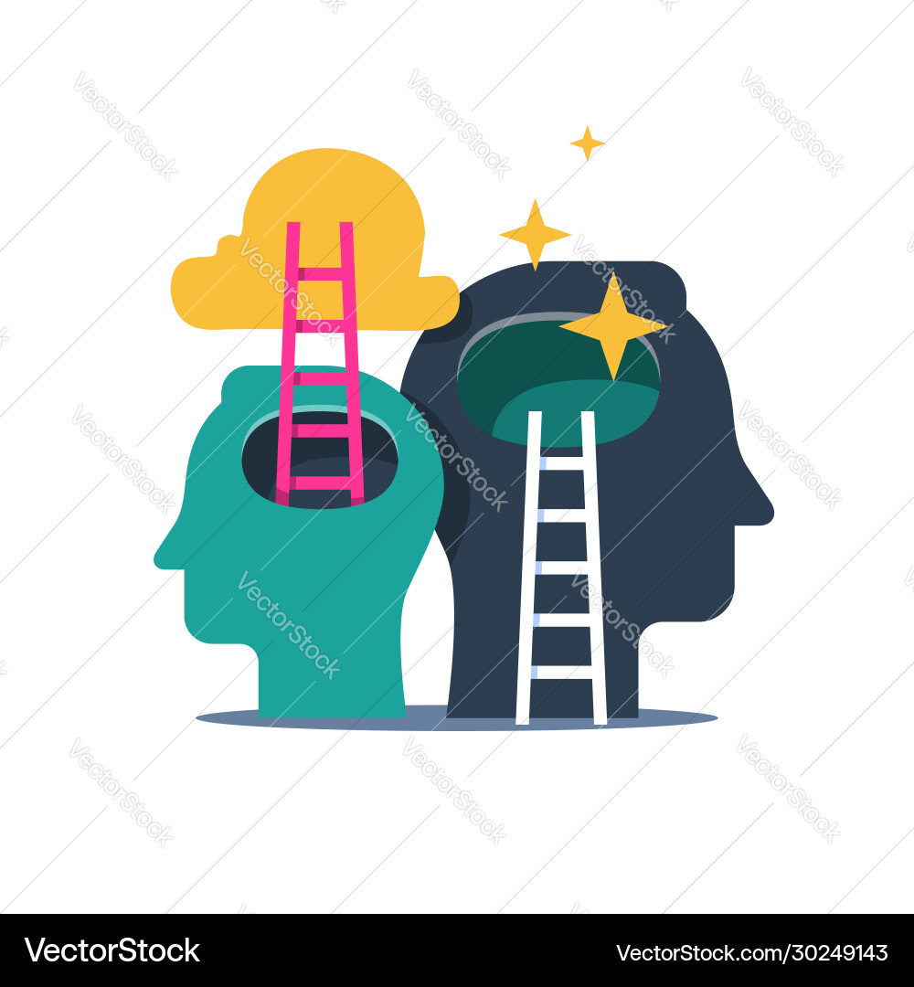 Next level improvement training and mentoring Vector Image