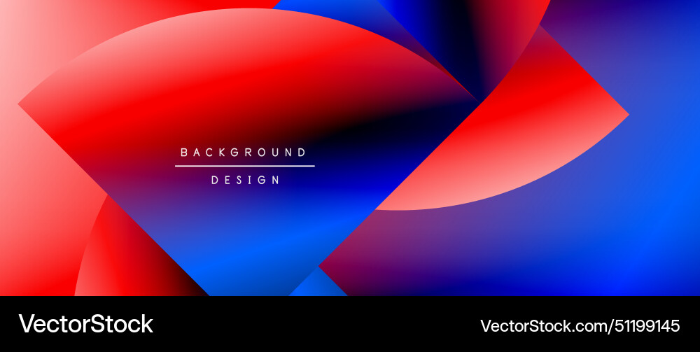 Vivid red and blue abstract background Royalty Free Vector