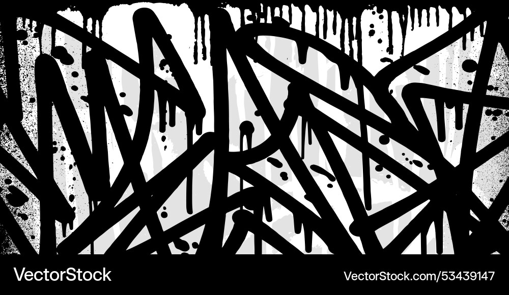 Abstract Graffiti Splash Royalty Free Vector Image