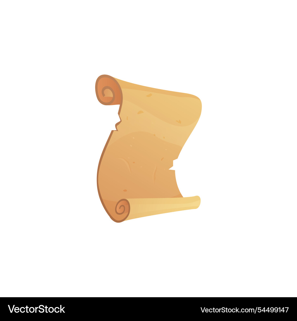 Empty old parchment Royalty Free Vector Image - VectorStock