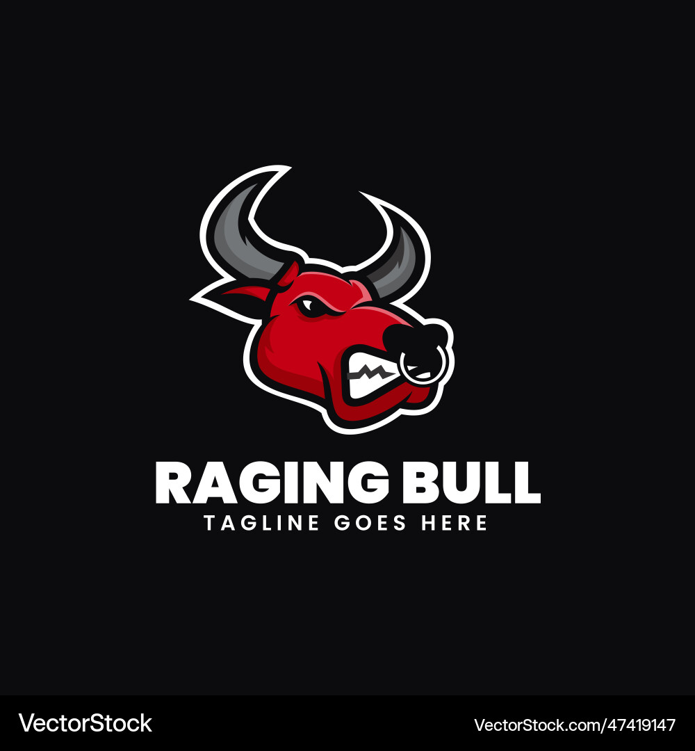 Raging Bull Head Logo Profile For Raging Bull Events