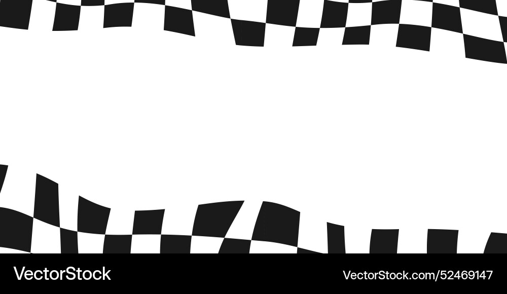Race checker flag background finish check rally Vector Image