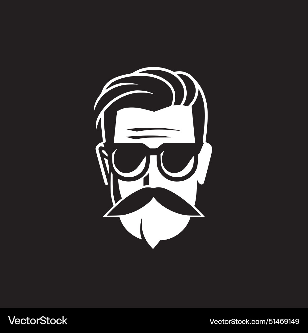 Papa - black and white isolated icon Royalty Free Vector