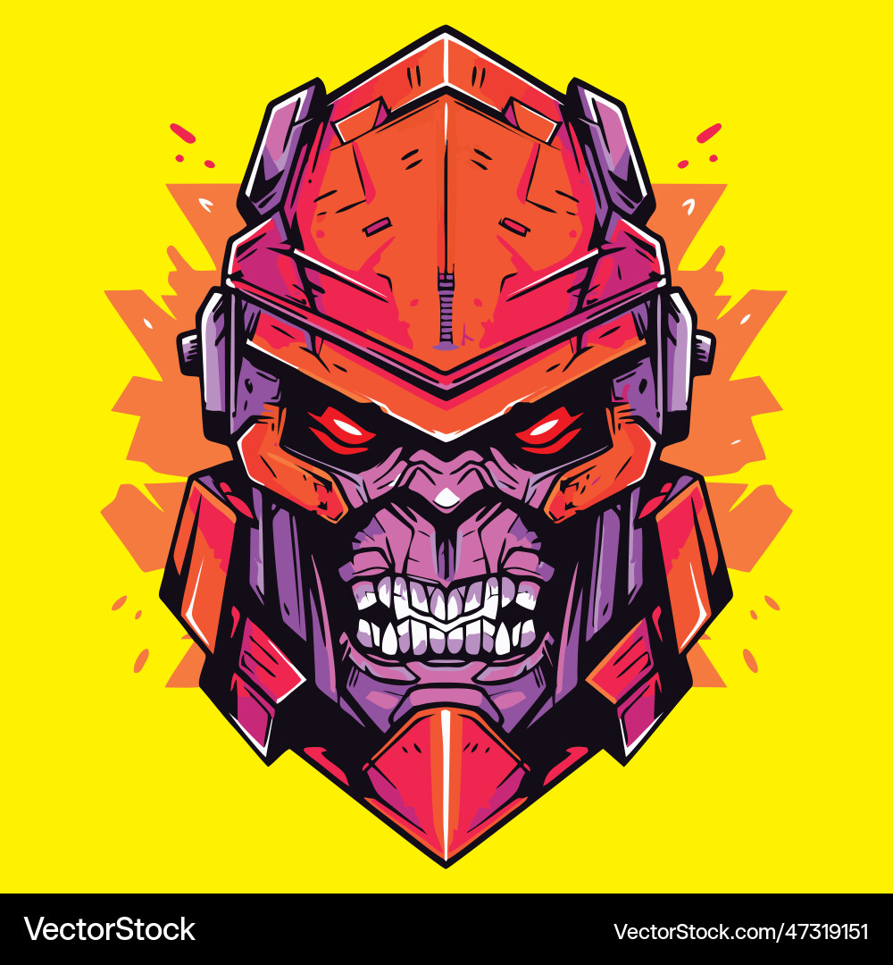 Battle ready warrior tshirt graphic Royalty Free Vector