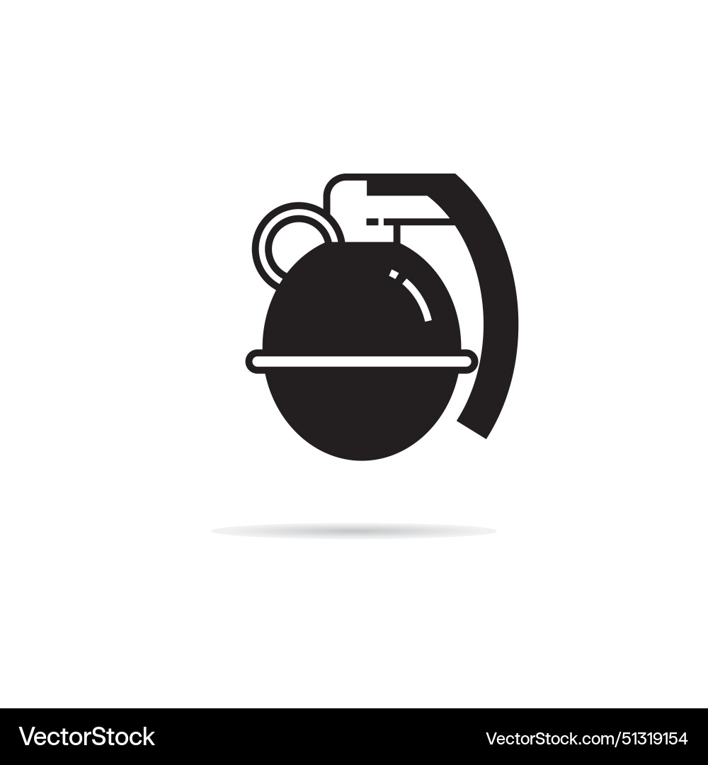 Grenade icon Royalty Free Vector Image - VectorStock