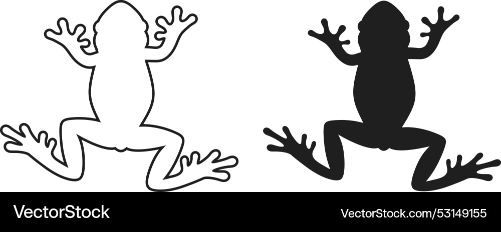Frog Royalty Free Vector Image - VectorStock
