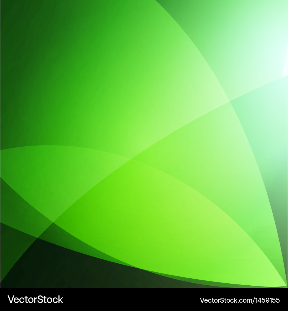 Green abstract background Royalty Free Vector Image