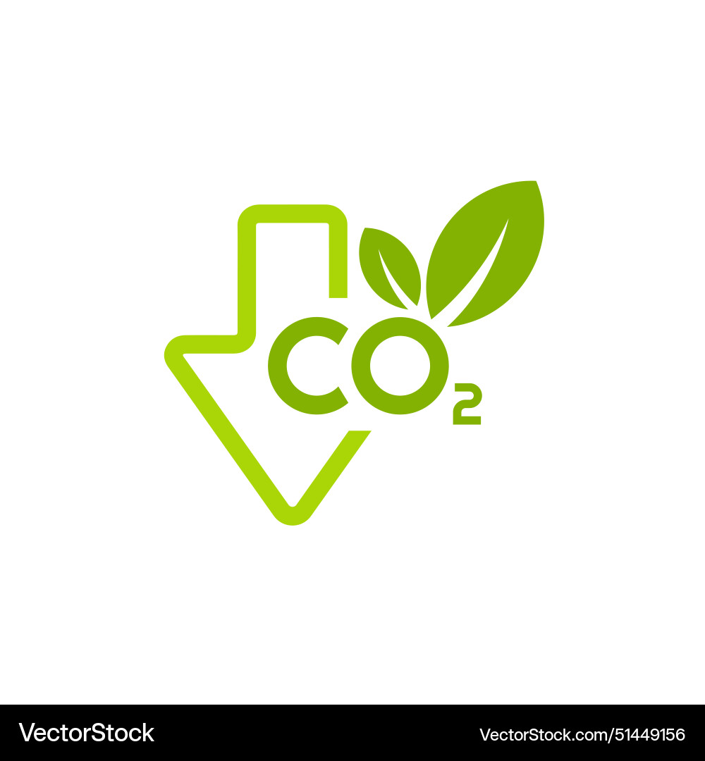 Reducing co2 emissions to stop climate change sign