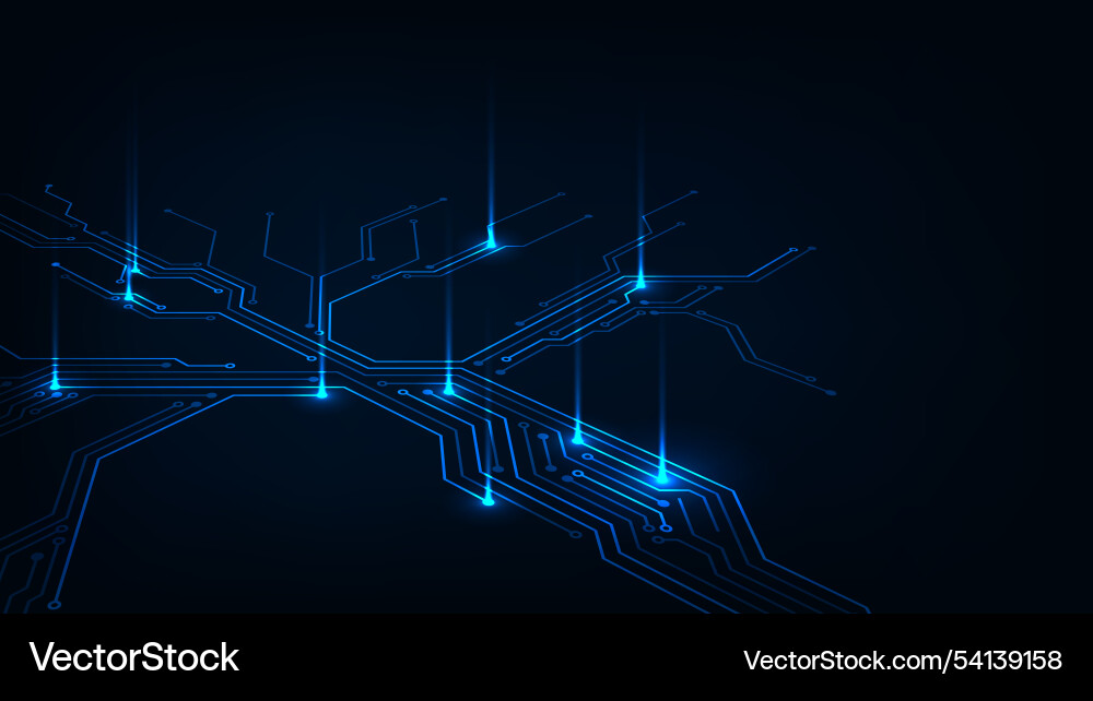 Abstract Circuit Technology Royalty Free Vector Image