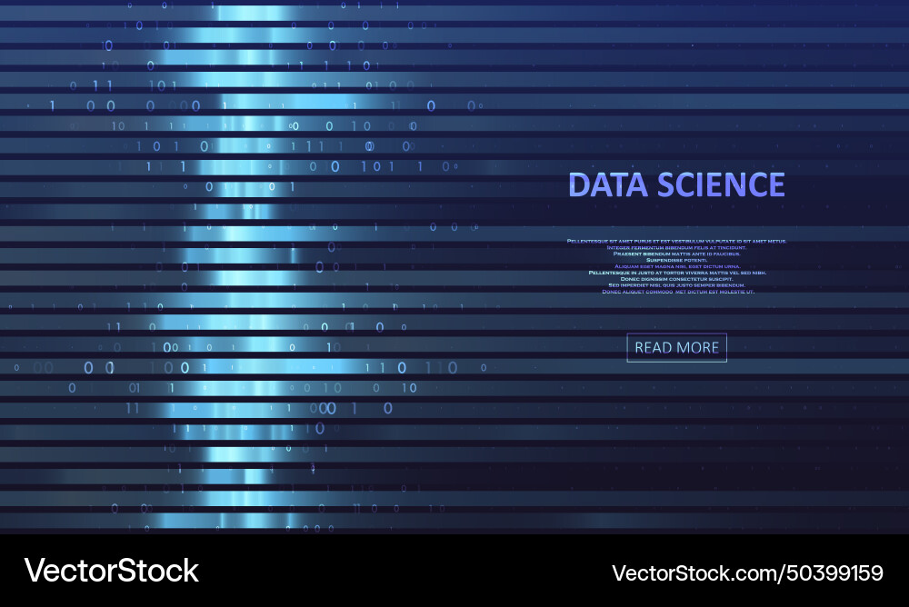 Big genomic data visualization Royalty Free Vector Image