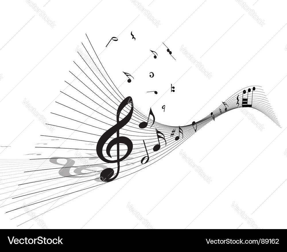 Notes staff Royalty Free Vector Image - VectorStock