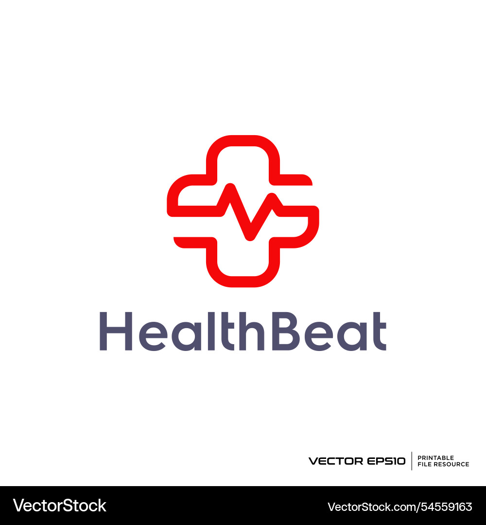 Medical and clinic logo Royalty Free Vector Image