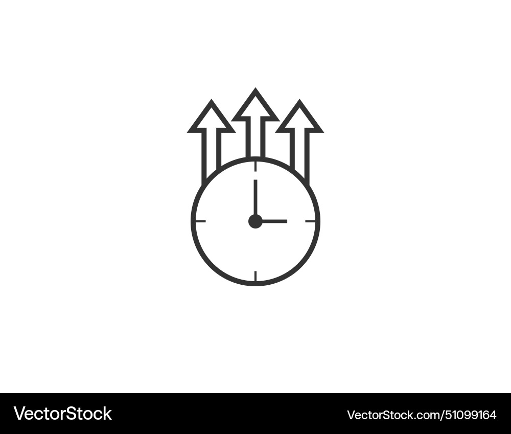 Overtime time icon Royalty Free Vector Image - VectorStock