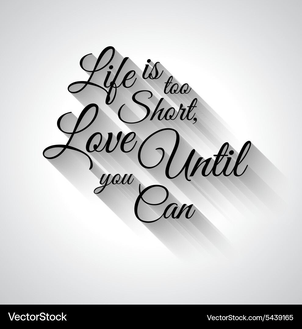 Inspirational typo text with retro style Vector Image