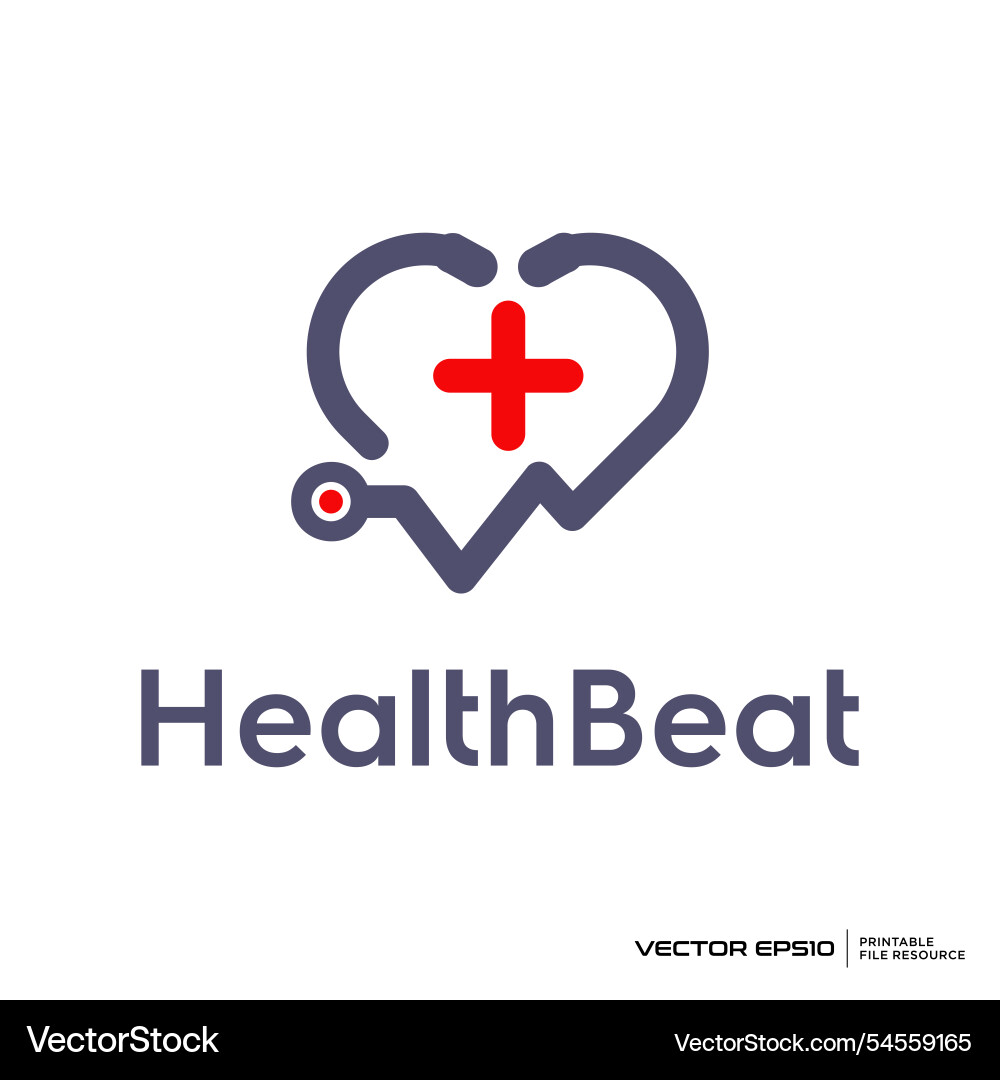 Medical and clinic logo Royalty Free Vector Image