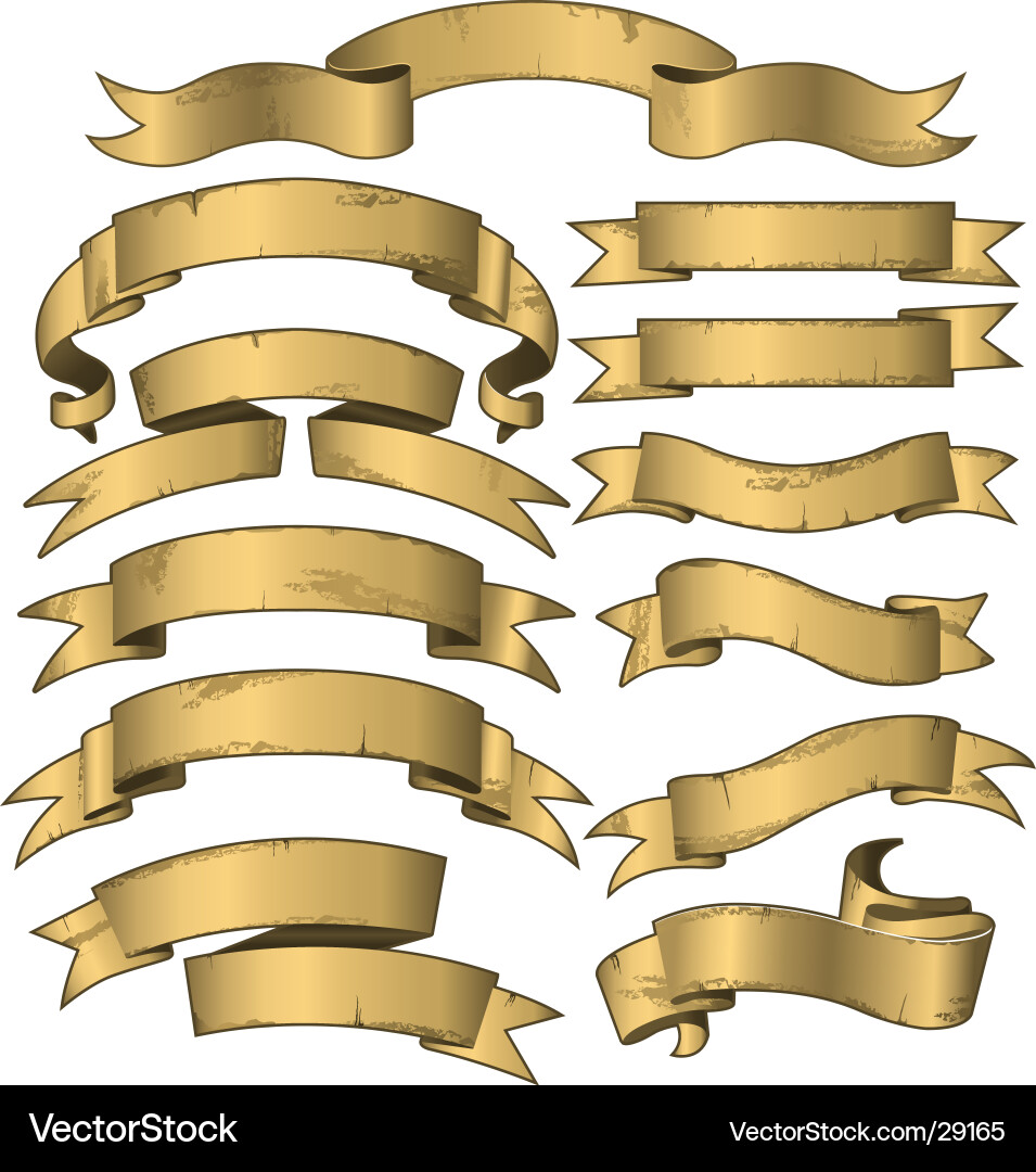 Vintage banners set Royalty Free Vector Image - VectorStock