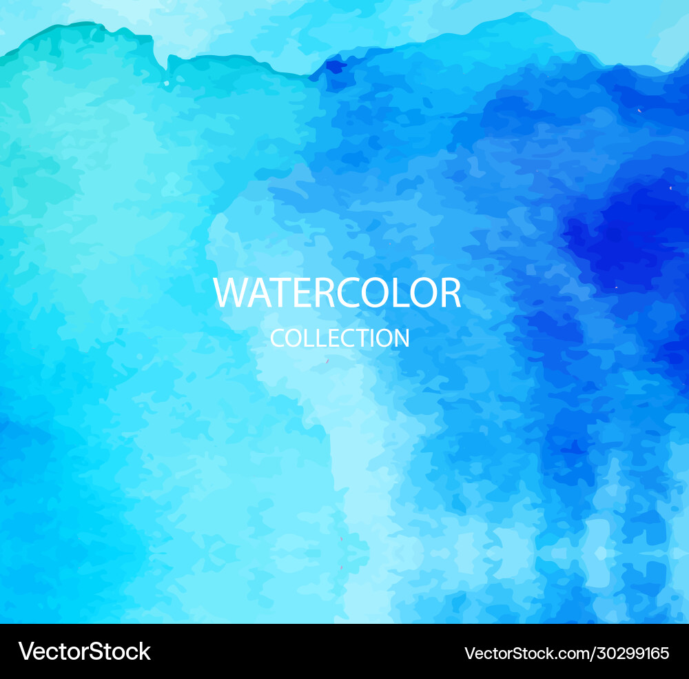 Watercolor Abstract Background Royalty Free Vector Image