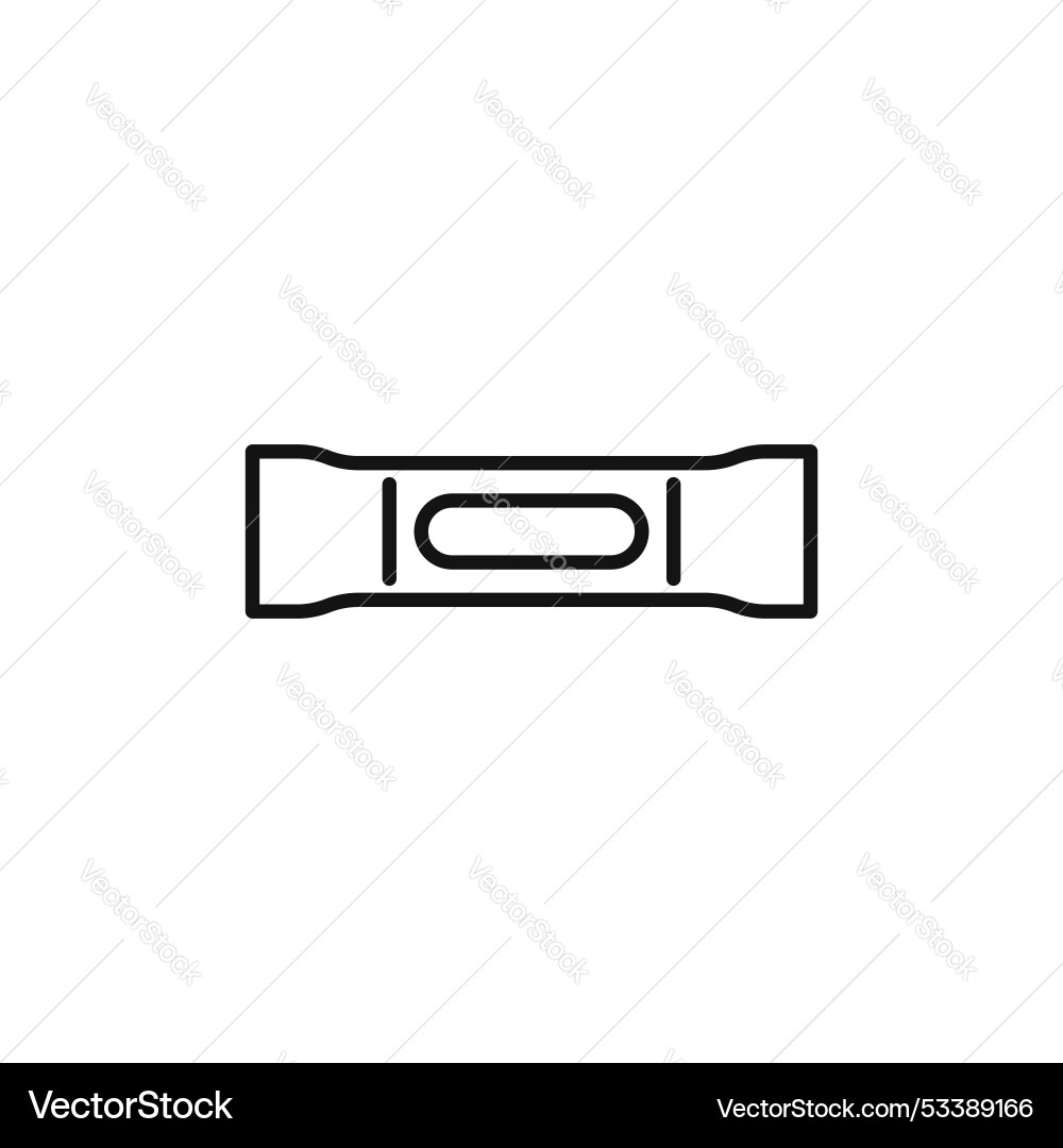 Candy-bar icon isolated on white background Vector Image