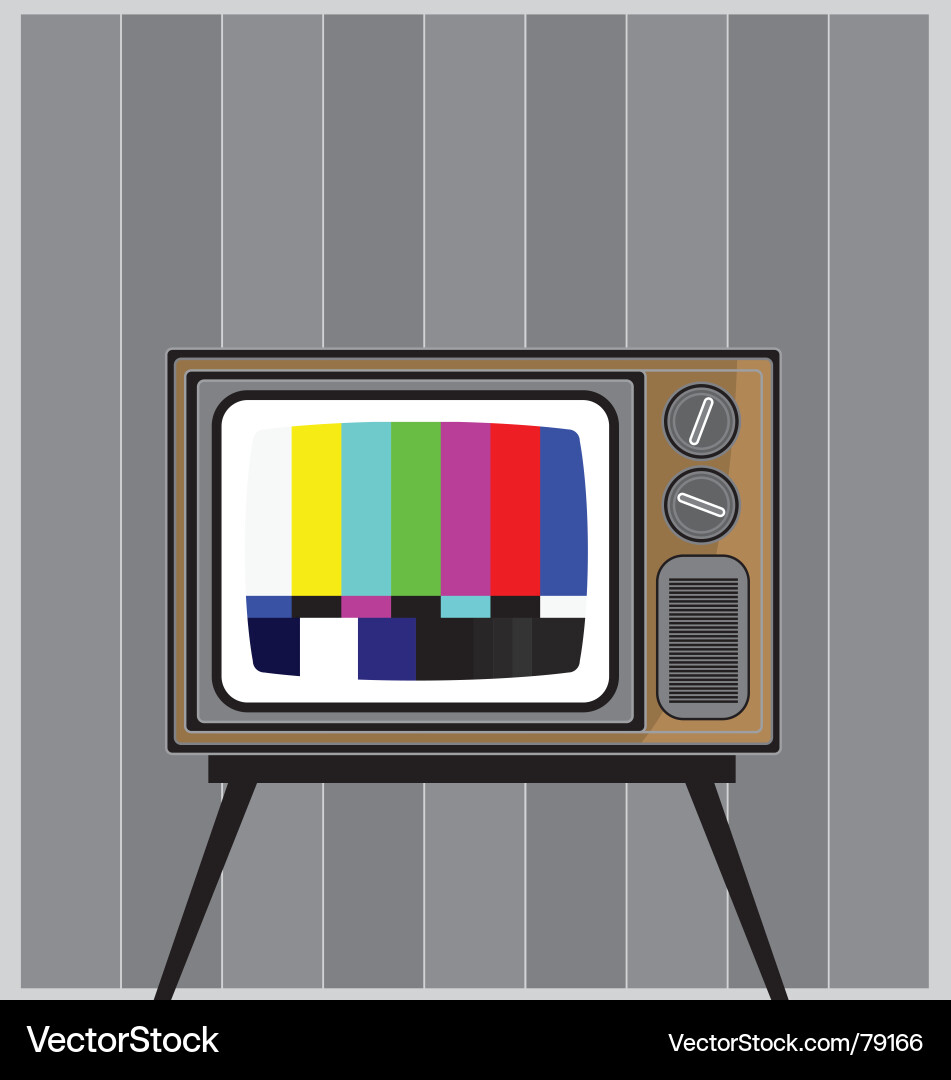 Tuning tv Royalty Free Vector Image - VectorStock