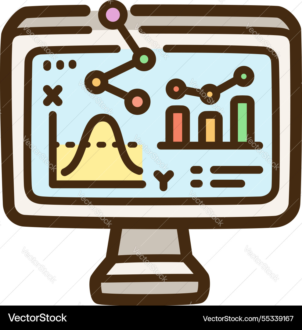 Formal science - branch of doodle art Royalty Free Vector