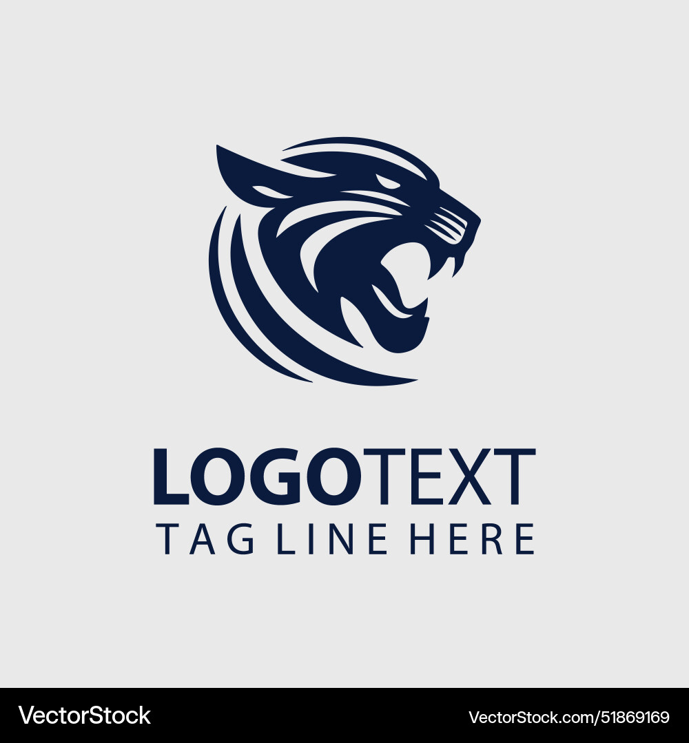 Jaguar logo Royalty Free Vector Image - VectorStock