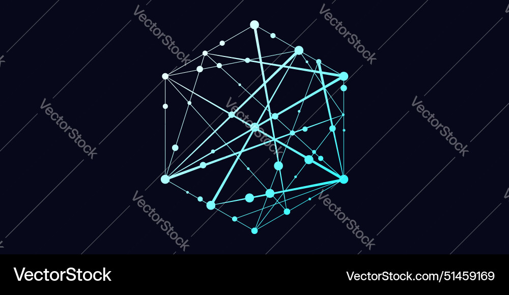 Sign logo blockchain transaction Royalty Free Vector Image