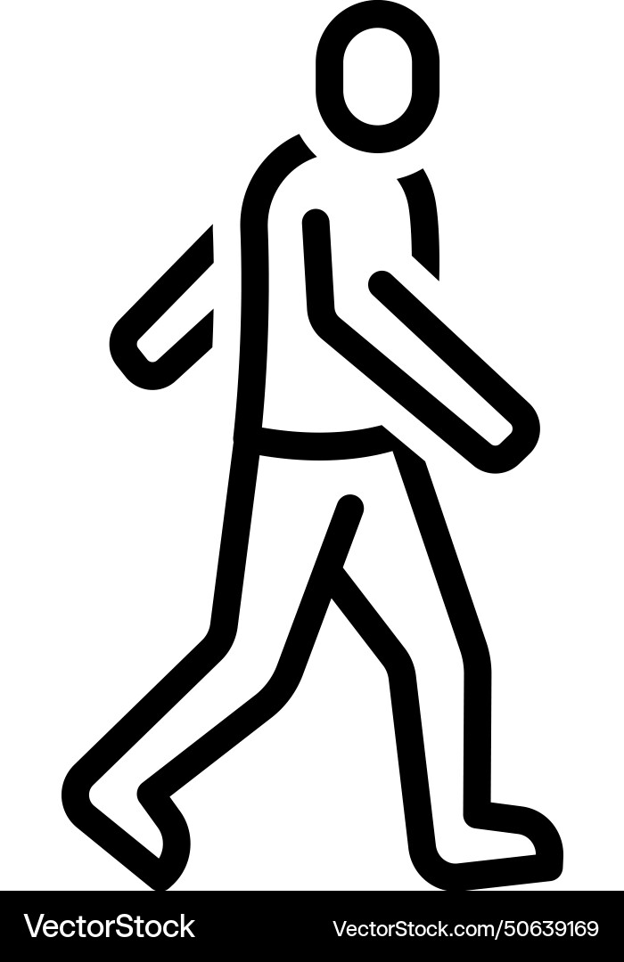 Walk Royalty Free Vector Image - VectorStock