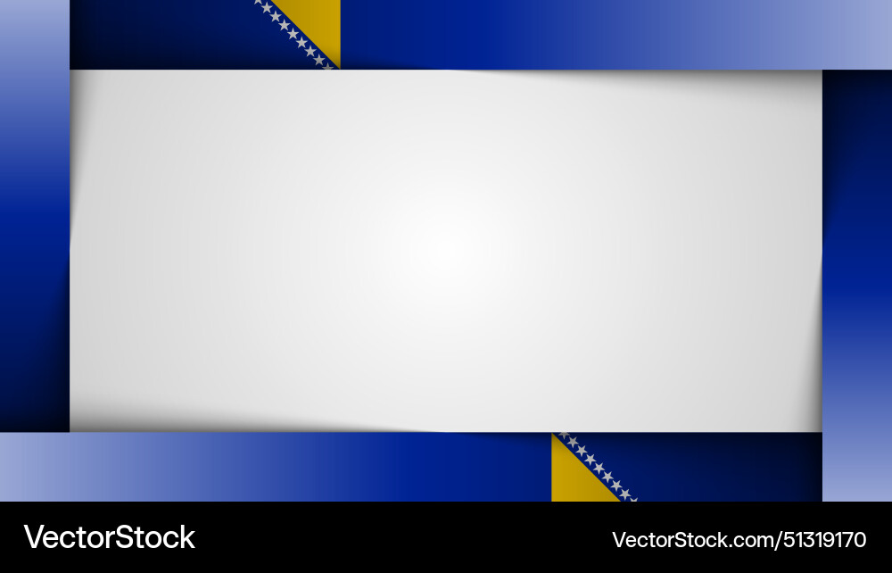 Edge background bosnia graphic and label Vector Image