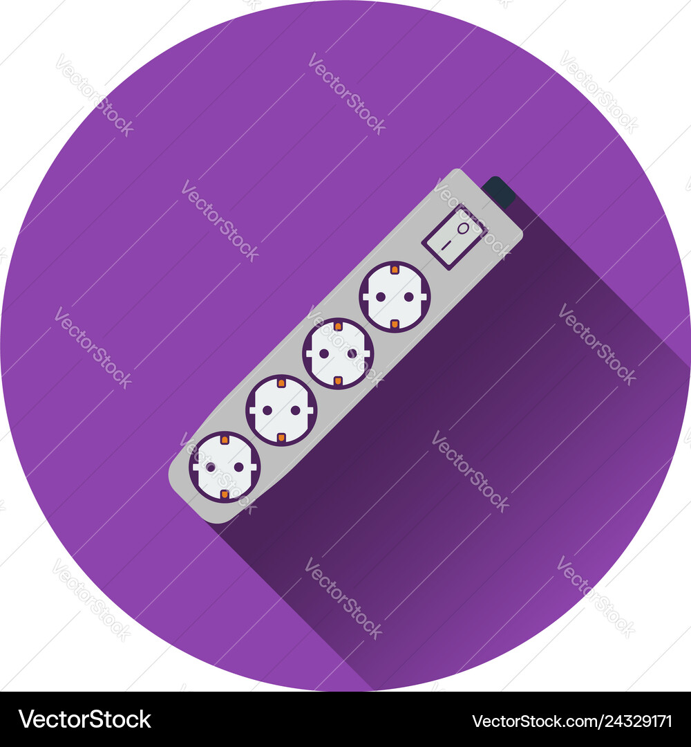 Electric extension icon Royalty Free Vector Image