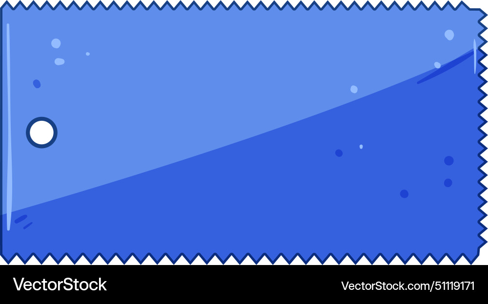 Masonry notched trowel cartoon Royalty Free Vector Image