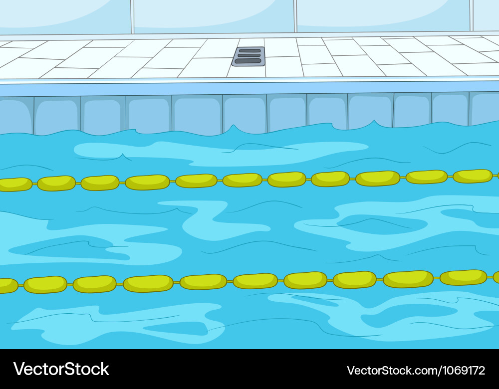 Swimming pool Royalty Free Vector Image - VectorStock