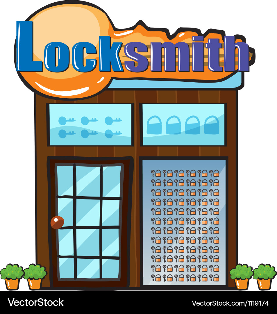 Locksmith Royalty Free Vector Image - VectorStock