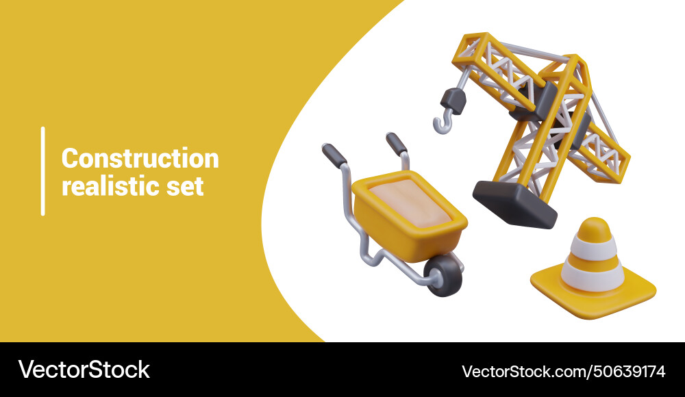 Set of realistic for positive web Royalty Free Vector Image