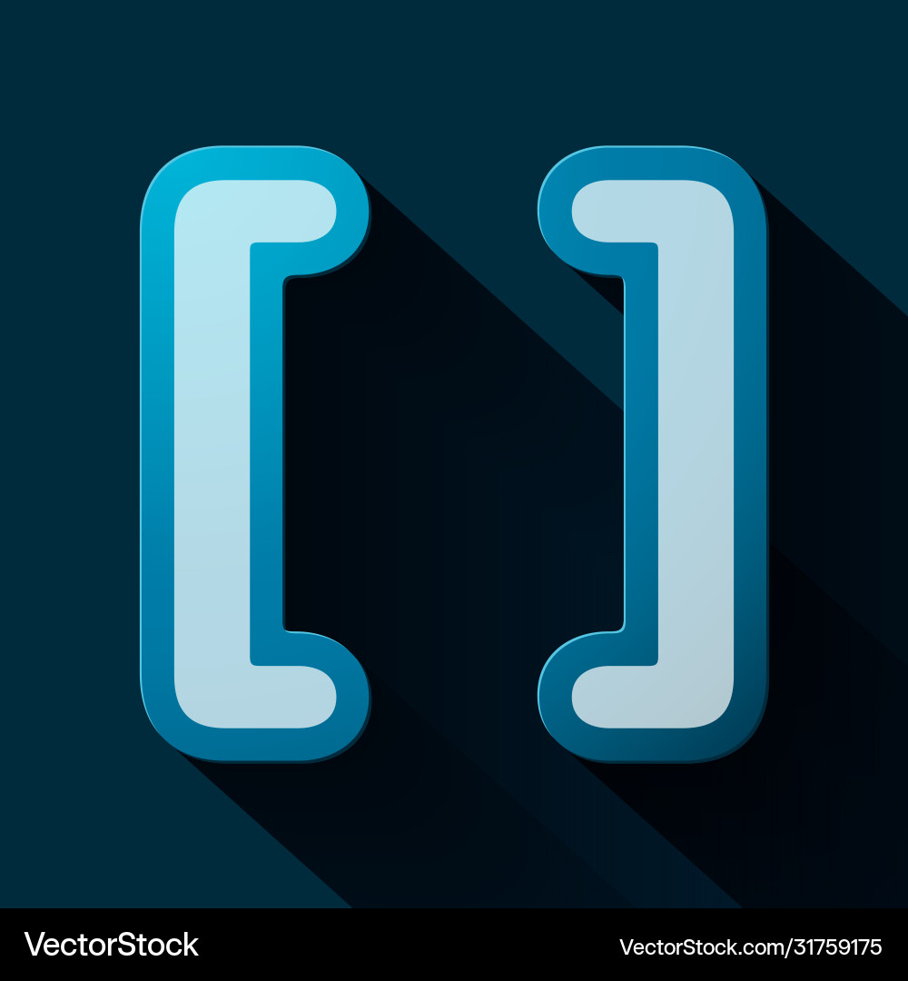 Volume icons symbol brackets Royalty Free Vector Image