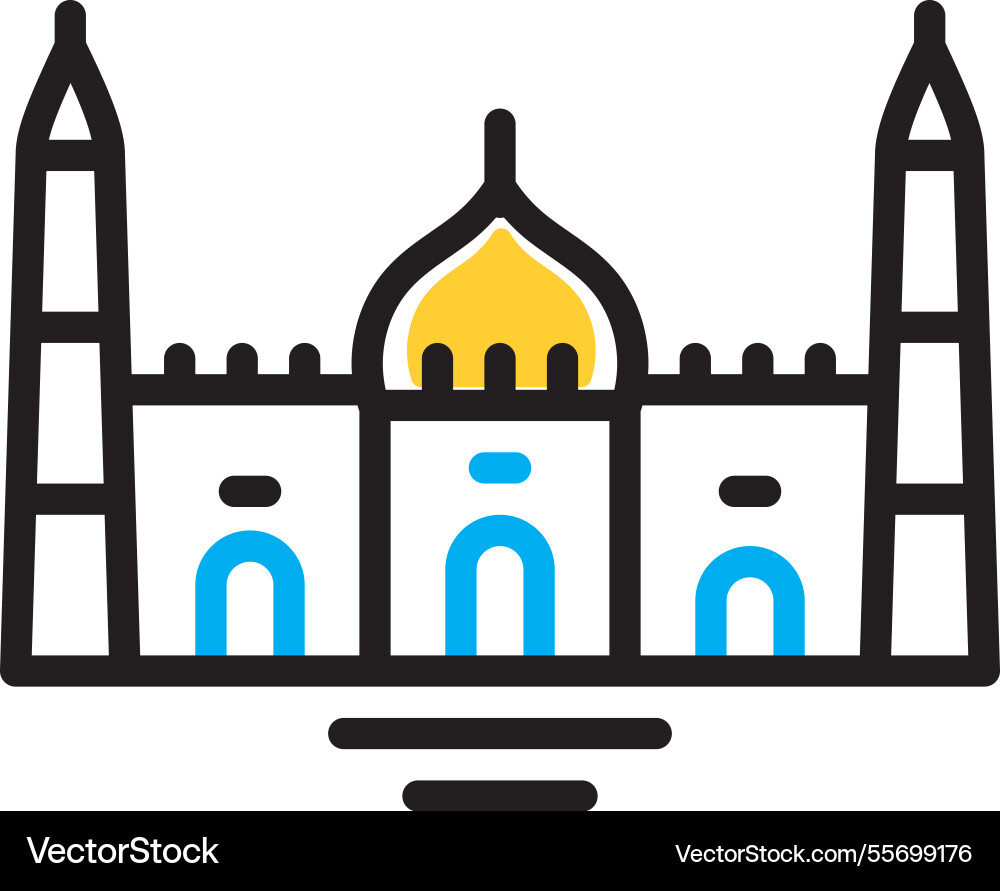 Mosque Royalty Free Vector Image - VectorStock