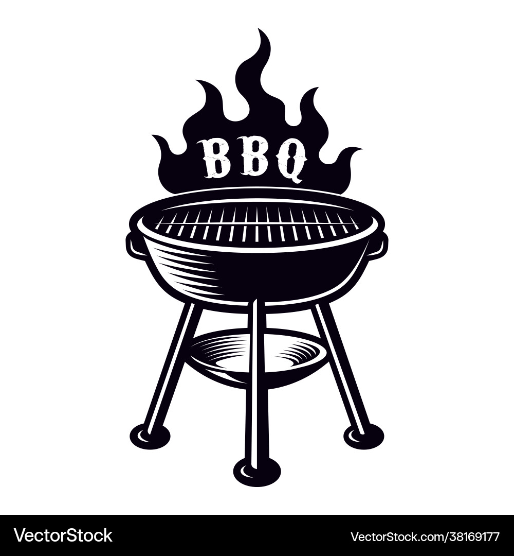 Bbq grill Royalty Free Vector Image - VectorStock