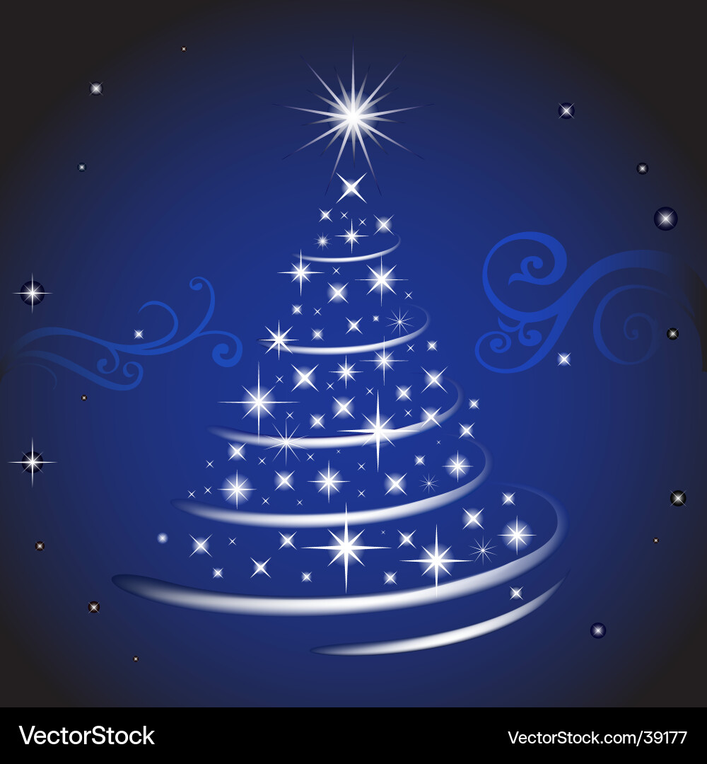 Christmas tree Royalty Free Vector Image - VectorStock