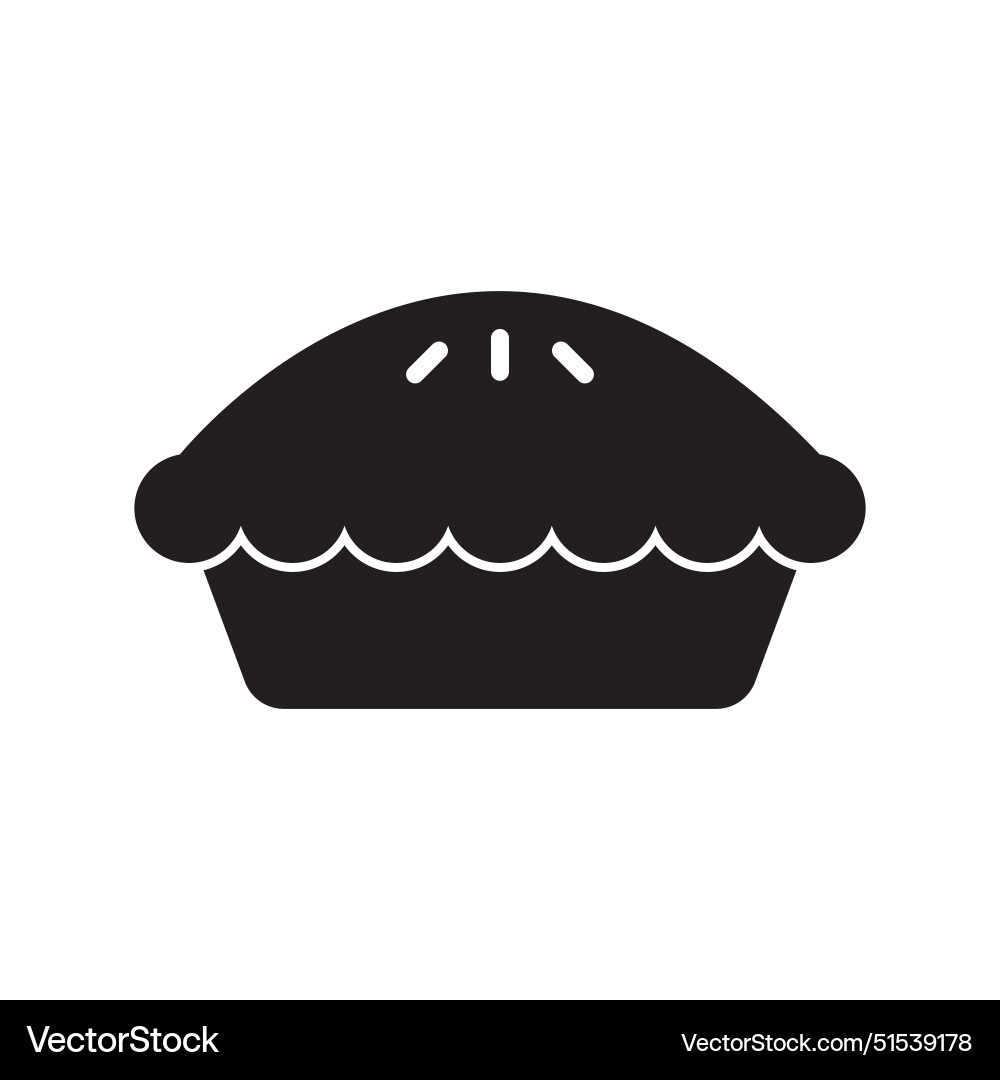 Pie icon symbol Royalty Free Vector Image - VectorStock