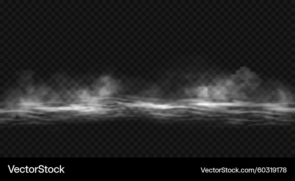 Water Steam Cloud Fog – Royalty-Free Vector | VectorStock