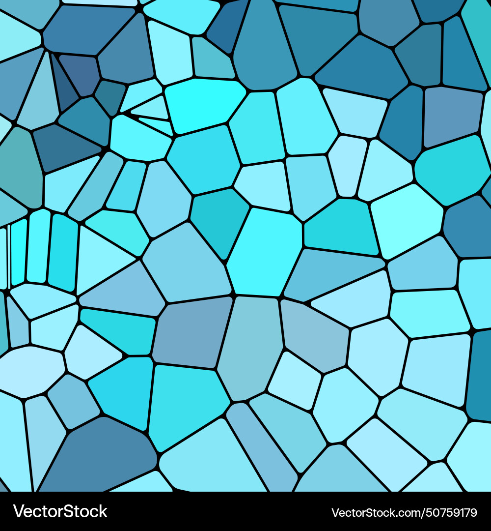 Abstract stained-glass mosaic background Vector Image