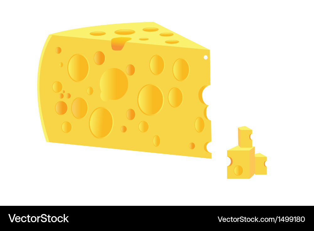 Cheese Royalty Free Vector Image - VectorStock