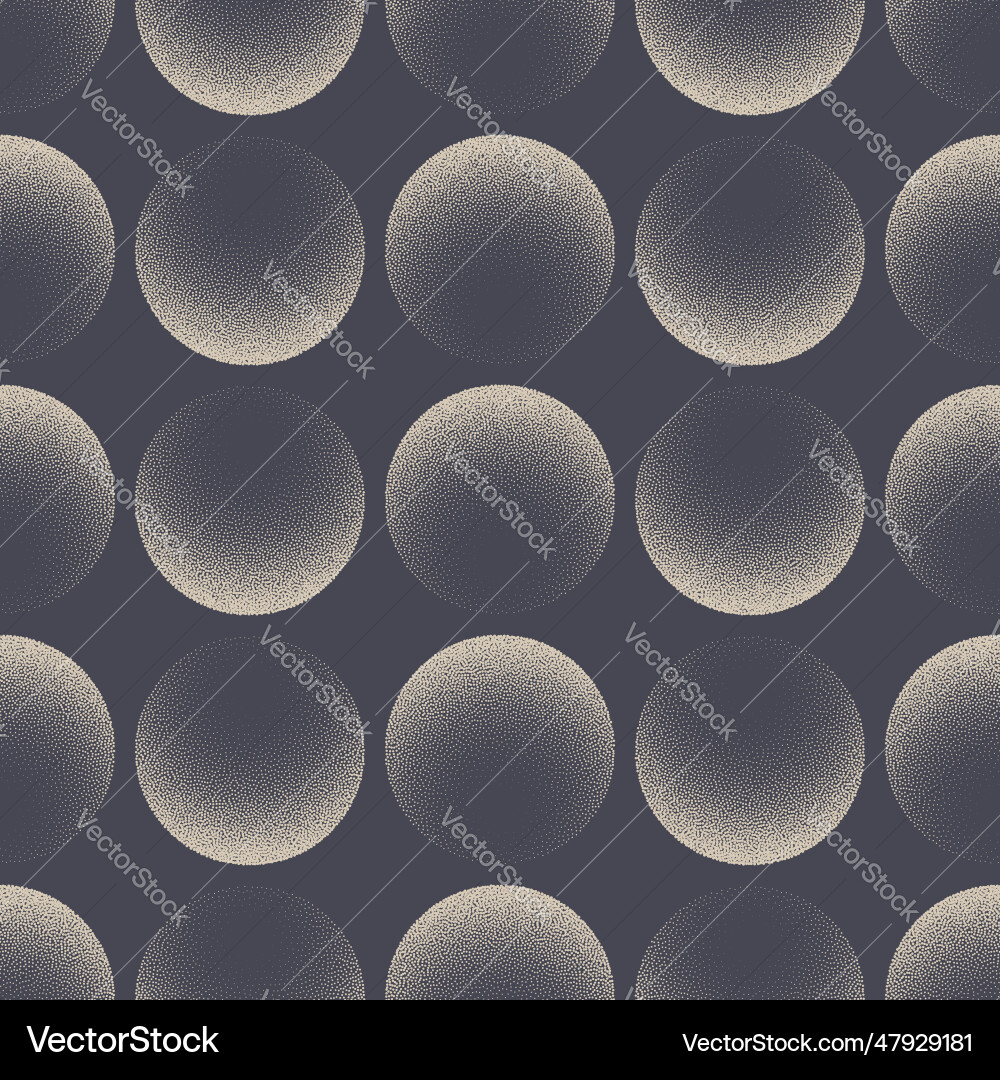 Modern Geometric Circles Pattern Royalty Free Vector Image
