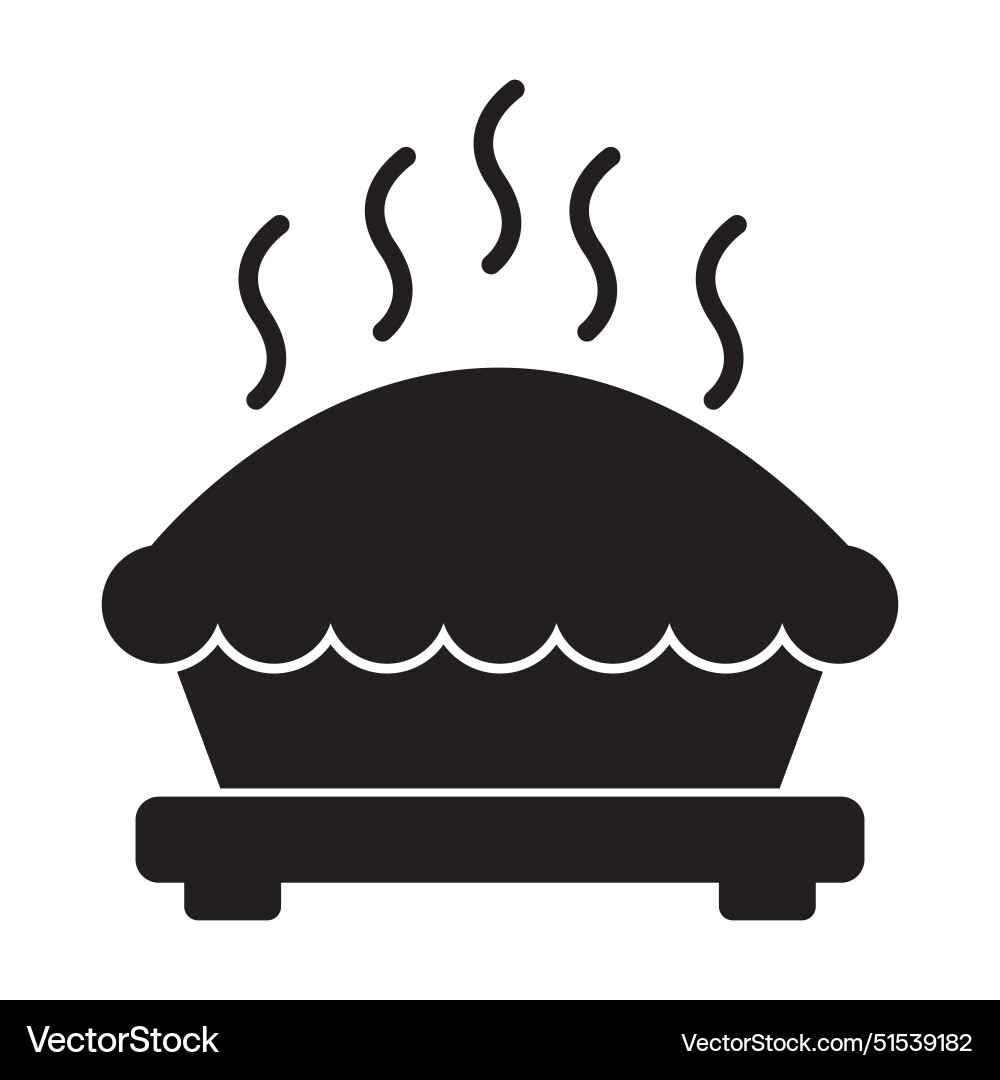 Pie icon symbol Royalty Free Vector Image - VectorStock