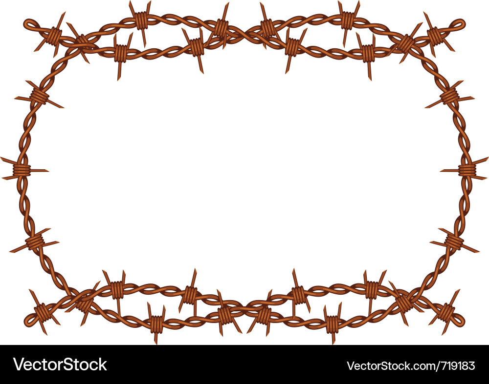 Barbed Wire Clipart Border