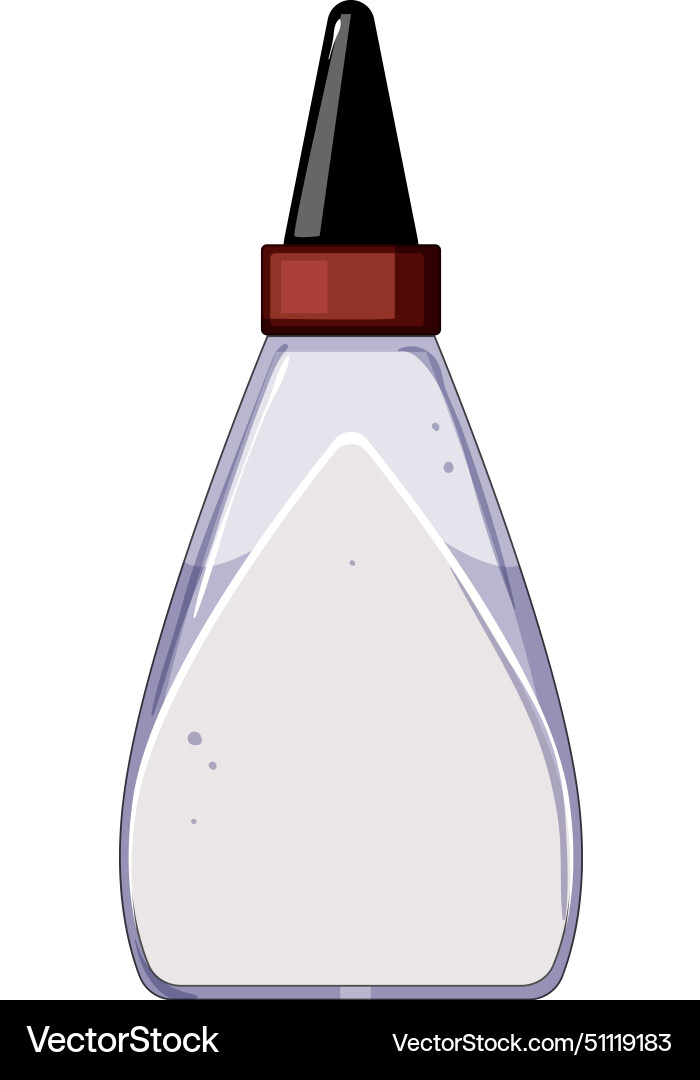 Construction wood glue cartoon Royalty Free Vector Image