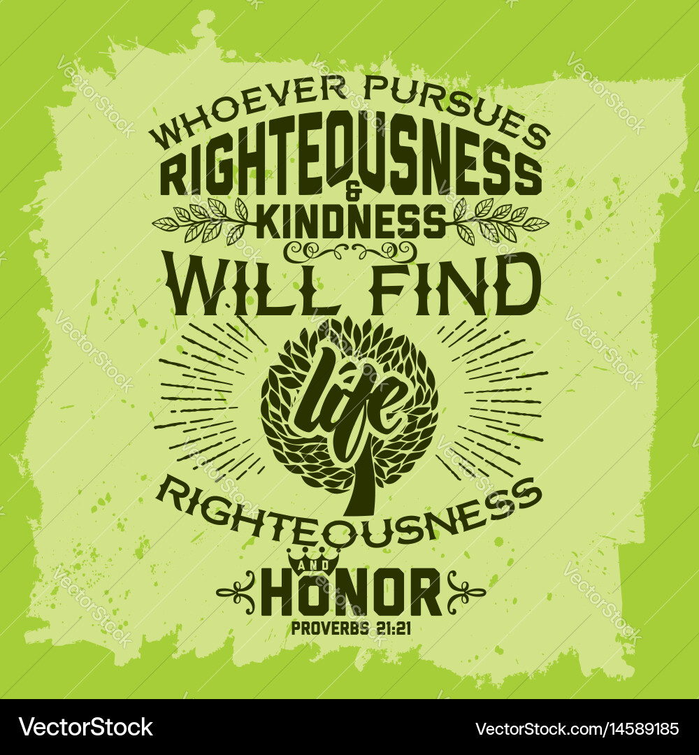 Christian biblical typography Royalty Free Vector Image